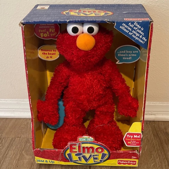 Fisher-Price | Toys | Nib Elmo Live Sesame Street | Poshmark